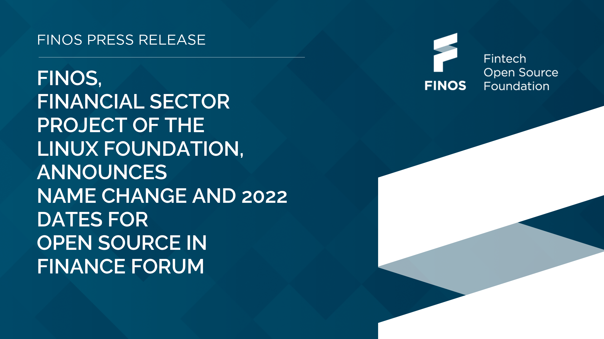 Finos The Fintech Open Source Foundation And Financial Sector Project Of The Linux Foundation